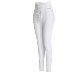 Leggings YEAZ "Leggings RUNWAY", Damen, Gr. S, US, wei&szlig;, Obermaterial: 87% Nylon NY. 13% Elasthan EL., Hosen Leggings