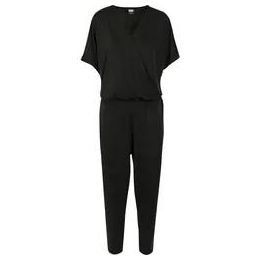 Jumpsuit Urban Classics "Urban Classics Damen Ladies Modal Jumpsuit", Damen, Gr. XS, US-Gr&ouml;&szlig;en, schwarz, 77% Modal, 23% Polyester, unifarben, Overalls Jumpsuit