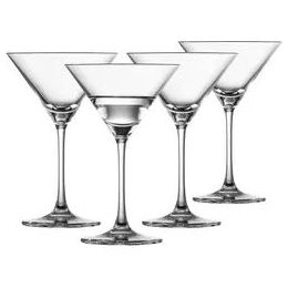 Schott Zwiesel Martiniglas ZWIESEL GLAS "Martinigl&auml;ser ECHO 166 ml 4er Set transparent", bunt (transparent), 4 tlg., Glas, Trinkgef&auml;&szlig;e