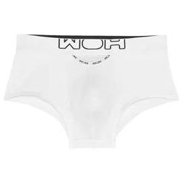 Boxershorts WOH "Boxershort Sexy Fun Trunk 1er Pack", Herren, Gr. M, wei&szlig;, Obermaterial: 95% Baumwolle CO. 5% Elasthan EL., Unterhosen