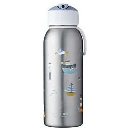 Trinkflasche Mepal "Thermoflasche Flip-Up Campus 350 ml", blau (sailors bay), 350ml, Trinkflaschen, Trinkflasche