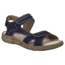 Sandale Josef Seibel "Brenda 03, ocean", Damen, Gr. 37, blau (ocean), Obermaterial: 100% Rindsleder Leather cow., Schuhe Sandale
