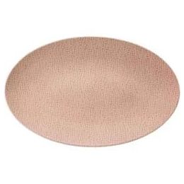 Servierplatte Seltmann Weiden "Servierplatte Life Fashion 40x26 cm", rosa (posh rose), L:40,3cm, Porzellan, Servierplatten, Servierplatte