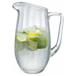 Villeroy & Boch Wasserkrug VILLEROY & BOCH "Krug Rose Garden 1500 ml transparent", bunt (transparent), Karaffen