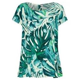 Schlupfbluse Alba Moda "Bluse Bluse ohne &Auml;rmel", Damen, Gr. 34, gr&uuml;n, Obermaterial: 100% Viskose CV., Modern, figurumspielend, Blusen Schlupfbluse