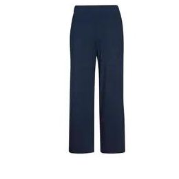 7/8-Hose GOLDNER "Kurzgr&ouml;&szlig;e Jerseyhose Louisa in elastischer Qualit&auml;t", Damen, Gr. 20, K-Gr, blau (marine), Obermaterial: 95% Viskose CV. 5% Elasthan EL., normal, Hosen 7/8-Hose, Ohne