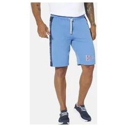 Jogginghose Jan Vanderstorm "Doppelpack Jogginghose HARAL", Herren, Gr. XL, N-Gr, blau (blau oliv), Obermaterial: 100% Baumwolle CO., Hosen Jogginghose