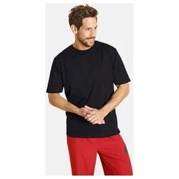 T-Shirt Jan Vanderstorm "Doppelpack T-Shirt ERKE", Damen, Gr. 5XL, schwarz, Obermaterial: 100% Baumwolle CO., comfort fit normal, Rundhals, Shirts T-Shirt, reine Baumwolle (2er-Pack)