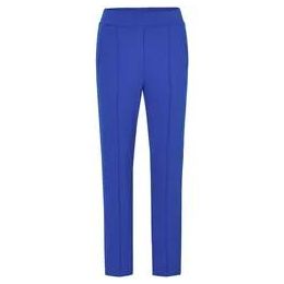 Schlupfhose GOLDNER "Damen-Schlupfhose SARA mit Stretchkomfort", Damen, Gr. 46, N-Gr, blau (royalblau), Obermaterial: 50% Polyamid PA. 45% Viskose CV. 5% Elasthan EL., Hosen Schlupfhose