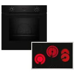 Neff Backofen-Set "BX38B0", Energieeffizienz: A+ (A+++-D), schwarz, Herdsets, mit 5 Beheizungsarten