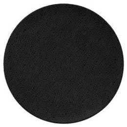 Servierplatte Seltmann Weiden "Servierplatte Life Fashion &oslash; 33 cm", schwarz (glamorous schwarz), L:33,3cm, Porzellan, Servierplatten, Servierplatte