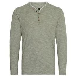 !Solid Longsleeve SOLID "Longsleeve SDBelagos", Herren, Gr. M, gr&uuml;n (dusty oliv), Obermaterial: 100% Baumwolle CO., Shirts