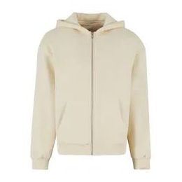Kapuzenpullover "Upscale by Mister Tee One Step Away Fluffy Zip Hoody", Herren, Gr. XXL, sandwei&szlig;, 70% Baumwolle, 30% Polyester, UPSCALE BY MISTER TEE, mehrfarbig, normal, ohne Ausschnitt, Pullover Kapuzenpullover
