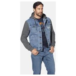 Jeansjacke Jan Vanderstorm "Jeansjacke INGMARK", Herren, Gr. 68, blau, Obermaterial: 100% Baumwolle CO., Jacken Jeansjacke