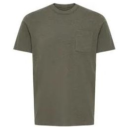 T-Shirt Casual Friday "T-Shirt CFJASPER m&eacute;lange tee with chest pocket", Herren, Gr. 3XL, gr&uuml;n (winter moss melange), Obermaterial: 100% Baumwolle CO., Shirts T-Shirt