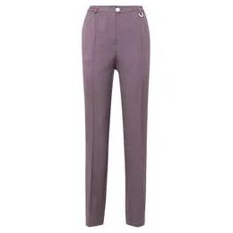 2-in-1-Hose GOLDNER "Knitterarme Hose Anna mit SilverFresh-Ausr&uuml;stung", Damen, Gr. 54, N-Gr, rosa (rosenholz), Obermaterial: 100% Polyester COOLMAX(R) PES(Coolmax)., normal, Hosen, knitterarm