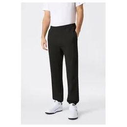 Jogginghose Champion "ICONS Terry Elastic Cuff Pants Large Logo", Damen, Gr. XL, N-Gr, nbk, Obermaterial: 69% Baumwolle, 31% Polyester, Hosen Jogginghose, mit elastischen B&uuml;ndchen, f&uuml;r Sportmode
