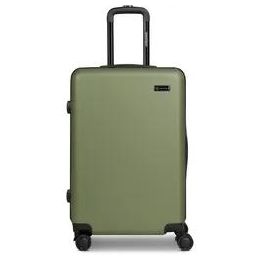 Trolley SMARTBOX "Edition 05 4 Rollen Trolley 66 cm", Gr. 69 l, oliv, ABS, Koffer