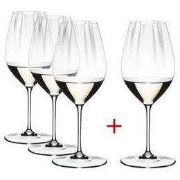 Wei&szlig;weinglas "Riesling Weingl&auml;ser Performance 623 ml 4er Set transparent", bunt (transparent), 4 tlg., Glas, RIEDEL THE WINE GLASS COMPANY, Trinkgef&auml;&szlig;e, Wei&szlig;weinglas