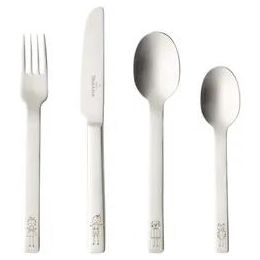 Villeroy & Boch Kinderbesteck VILLEROY & BOCH "Kinderbesteck One 4er Set silber", silber, Essbesteck-Sets