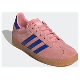 Sneaker Adidas ORIGINALS "GAZELLE KIDS", M&auml;dchen, Gr. 38,5, rosa (semi pink spark, lucid blau, lucid blau), Leder, Schuhe Sneaker, f&uuml;r Kinder
