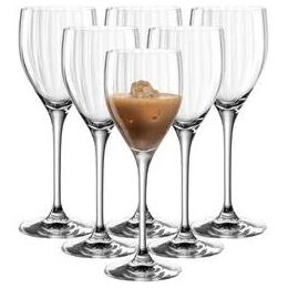 Lik&ouml;rglas Leonardo "Lik&ouml;rgl&auml;ser Poesia 190 ml 6er Set transparent", bunt (transparent), Glas, Trinkgef&auml;&szlig;e