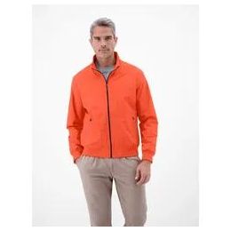 Blouson Lerros, Herren, Gr. L, vivid rot, Web, Obermaterial: 100% Polyester, unifarben, bequem h&uuml;ftbedeckend, Rundhals, Flachstrickb&uuml;ndchen, Jacken Blouson, mit Stehkragen und Rei&szlig;verschluss