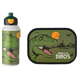 Lunchbox Mepal "Lunchset Campus 400 ml + 700 ml 2er Set", gr&uuml;n (dino world), Lebensmittelaufbewahrungsbeh&auml;lter, Lunchbox