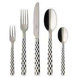 Villeroy & Boch Besteck-Set VILLEROY & BOCH "Tafelbesteck Boston 30er Set silber", silber, Essbesteck-Sets