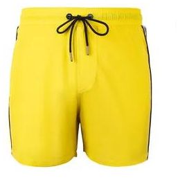 Badeshorts YEAZ "Badeshorts SEABEAT", Herren, Gr. XXL, US, gelb, Obermaterial: 92% Polyester PES. 8% Elasthan EL., Badehosen Badeshorts