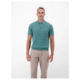 Poloshirt Lerros "Unifarbenes Poloshirt, 100 % Baumwolle", Herren, Gr. XXL, soft teal, 100% Baumwolle, ohne Ausschnitt, Shirts
