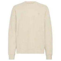 Longpullover Blend "Sweater BHRYLAN Sweatshirt", Herren, Gr. M, grau (oyster gray), Obermaterial: 100% Baumwolle CO., Pullover Longpullover