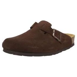 Pantolette Rohde "Rohde Pantoletten Veloursleder", Herren, Gr. 42, mocca, Veloursleder, Schuhe Pantolette