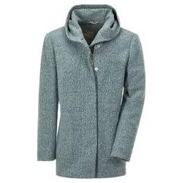 Winterjacke GOLDNER "Kurzgr&ouml;&szlig;e Unentbehrliche Boucle-Jacke mit feinen Details", Damen, Gr. 23, gr&uuml;n (rosmarin), Obermaterial: 100% Polyester PES., normal, Gerade, Jacken Winterjacke, Ohne