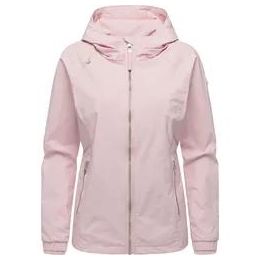 Funktionsjacke Ragwear "Dizzea", Damen, Gr. M (38), rosa, Obermaterial: 100% Nylon. Innenfutter: 100% Polyester, tailliert h&uuml;ftbedeckend, hoch geschlossener Ausschnitt, &Auml;rmel ohne &Auml;rmelschlitz elastischer Bund mit Windstopper,mit innenliegendem Gummizug, Jacken Funktionsjacke, Wasserdichte und atmungsaktive &Uuml;bergangsjacke
