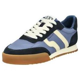 Sneaker Gant "Gant Sneaker Veloursleder", Herren, Gr. 43, marine, Veloursleder, Schuhe Sneaker