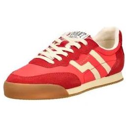 Sneaker Gant "Gant Sneaker Veloursleder/Textil", Damen, Gr. 39, rot, Textil, Veloursleder, Schuhe Sneaker