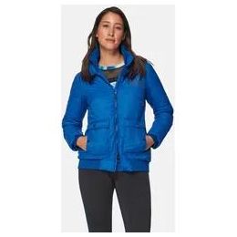 Madeleine Mode Outdoorjacke MADELEINE "Jacke Outdoor-Jacke mit leichter Wattierung", Damen, Gr. 44, blau (royalblau), Obermaterial: 100% Polyamid PA., Modern, Jacken Outdoorjacke