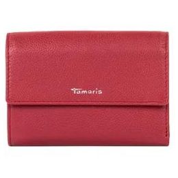 Geldb&ouml;rse Tamaris "Geldb&ouml;rse TAS Amanda", Herren, rot (rot 600), Obermaterial: 100% Rindsleder Leather cow., Kleinlederwaren