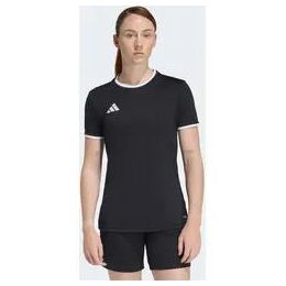 Fu&szlig;balltrikot Adidas PERFORMANCE "ENTRADA26 TRIKOT", Damen, Gr. S, schwarz, wei&szlig;, Obermaterial: 100% Polyester, Rundhals, Trikots Fu&szlig;balltrikot