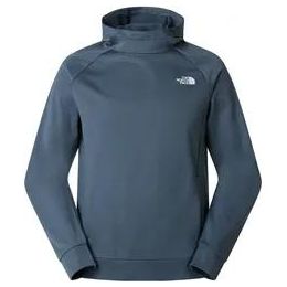 Funktionsjacke The North Face "M REAXION 2.0 HOODED SWEATER", Herren, Gr. L, granite grau schwarz heather, Obermaterial: 100% Polyester, Jacken Funktionsjacke, f&uuml;r Fitness und sportliche Aktivit&auml;ten, leichtes Material