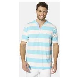 T-Shirt Babista "T-Shirt MALDOR", Herren, Gr. 3XL, blau (t&uuml;rkis gestreift), Obermaterial: 100% Baumwolle CO., Shirts T-Shirt
