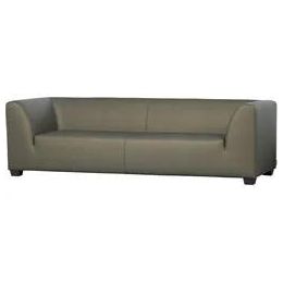 3-Sitzer Woood, gr&uuml;n, B:230cm H:70cm T:85cm, 100% Polyester, Sofas