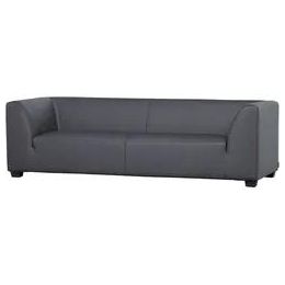 3-Sitzer Woood, grau, B:230cm H:70cm T:85cm, 100% Polyester, Sofas