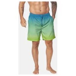 Badeshorts Jan Vanderstorm "Badeshorts WERENFRIED", Herren, Gr. XXL, weit, gr&uuml;n, Obermaterial: 100% Polyester COOLMAX PES(Coolmax)., Badehosen Bermudas