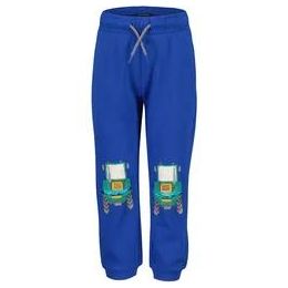Sweathose Blue Seven "Blue Seven Jogginghose", Jungen, Gr. 104, 5300, ocean, 100% Baumwolle, regular fit, Hosen Sweathose