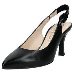 High-Heel-Pumps Nero Giardini "Nero Giardini Pumps Leder", Damen, Gr. 37, schwarz, Leder, Schuhe