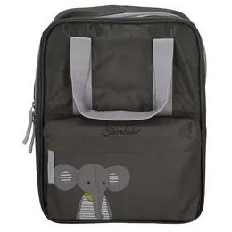 Rucksack Sterntaler "Kindergarten Rucksack Elefant Eddy 28,5 x 22 cm dunkelgr&uuml;n", Kinder, Gr. B/H/T: 22cm x 10cm x 28,5cm, gr&uuml;n (dunkelgr&uuml;n), Polyester, Rucks&auml;cke Rucksack