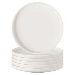 Villeroy & Boch Brotteller VILLEROY & BOCH "Brotteller Afina &oslash; 17,1 cm 6er Set wei&szlig;", wei&szlig;, L:17,1cm, Speiseteller