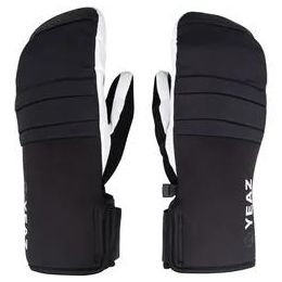 Skihandschuhe YEAZ "Fausthandschuhe POW" Gr. 10, wei&szlig;, Handschuhe, Damen, 10, Obermaterial: 65% Nylon NY. 35% Polyester PES.